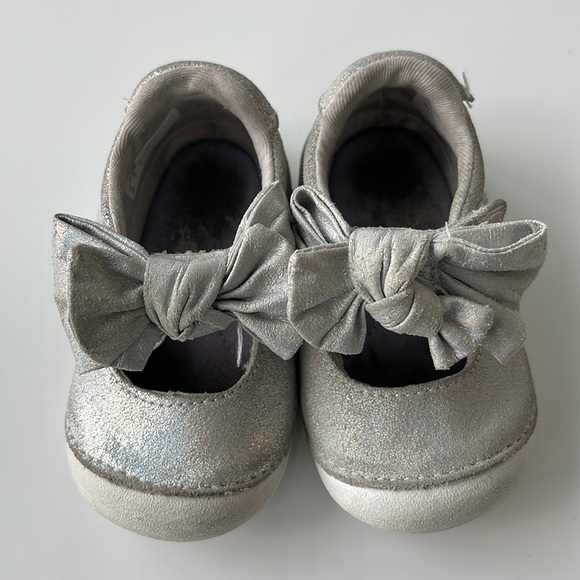 Shoes | Silver Little Girl Shoe | Poshmark